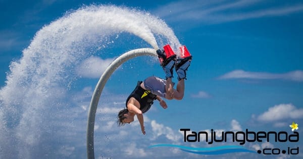 Flyboard Bali Tanjung Benoa, Terbang Layaknya Iron Man!